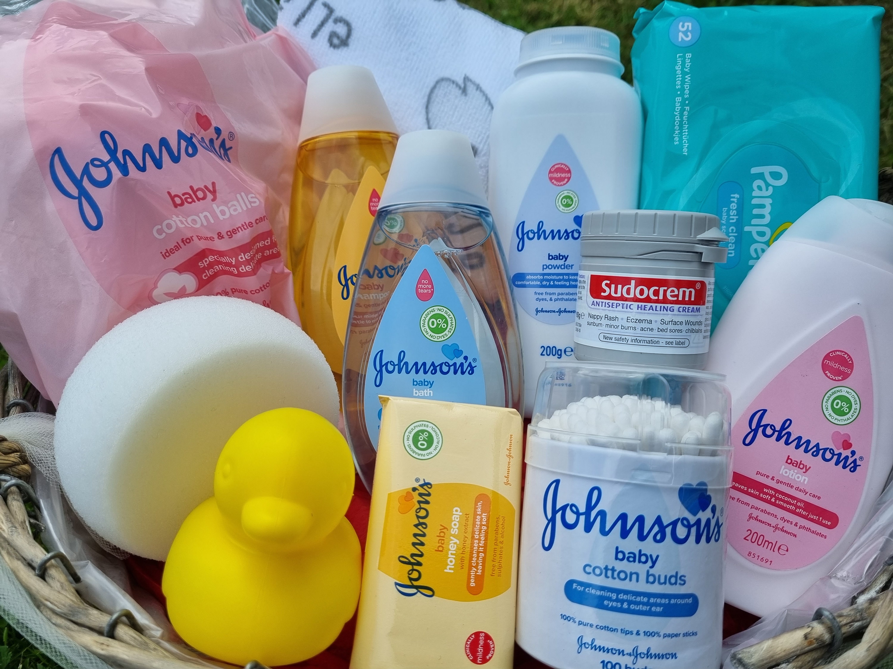 Deluxe Johnson's Baby Hamper / New Baby - Etsy UK
