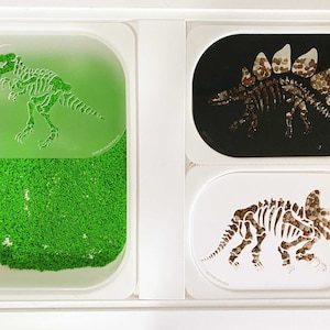 Dinosaur Insert Large Trofast Bin of Flisat Table for - Etsy