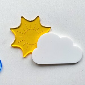 Weather Acrylic Pieces - Etsy