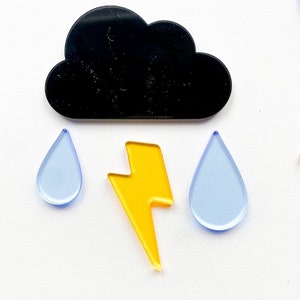 Weather Acrylic Pieces - Etsy