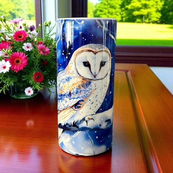 Owl Pottery Container - Etsy UK