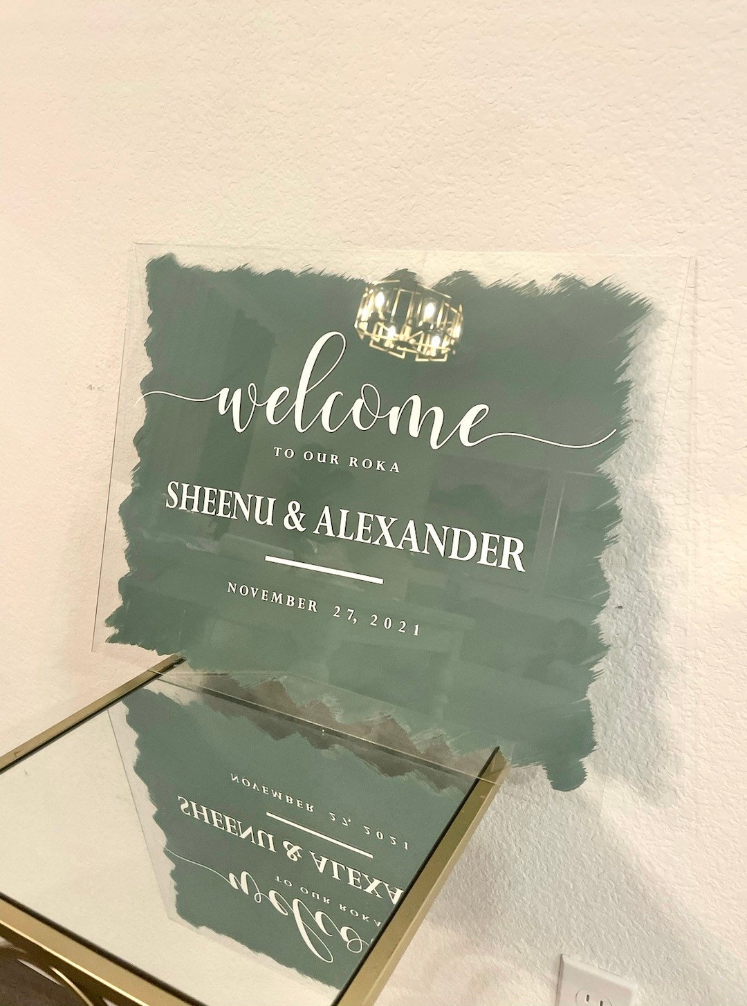 Welcome to Our ________ Sign - Etsy