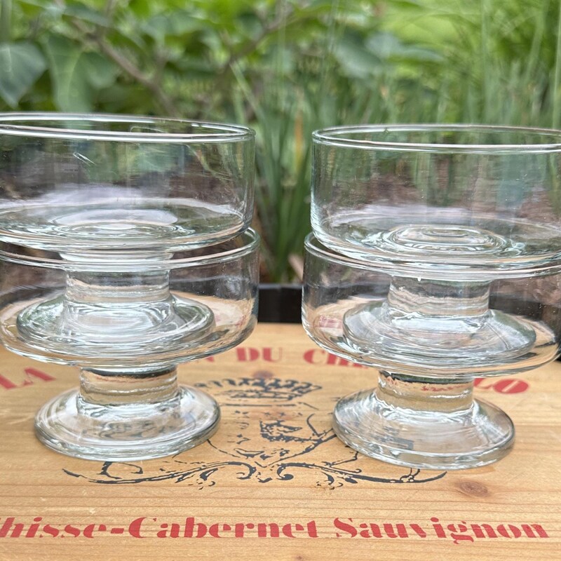 Glass Dessert Cups - Etsy