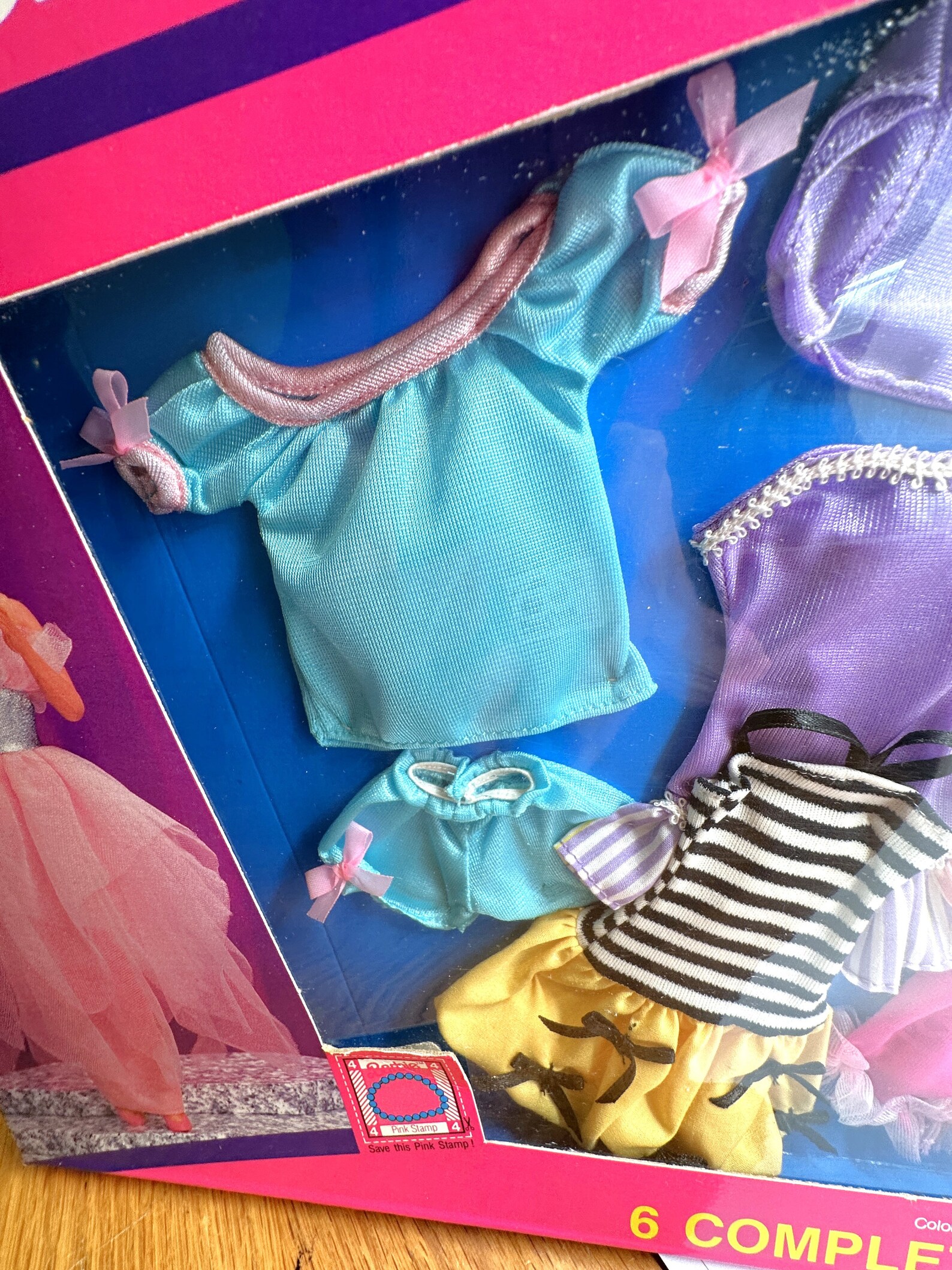 Rare 1990 Barbie 6-outfit Clothing Set: Never Opened, Collectible - Etsy