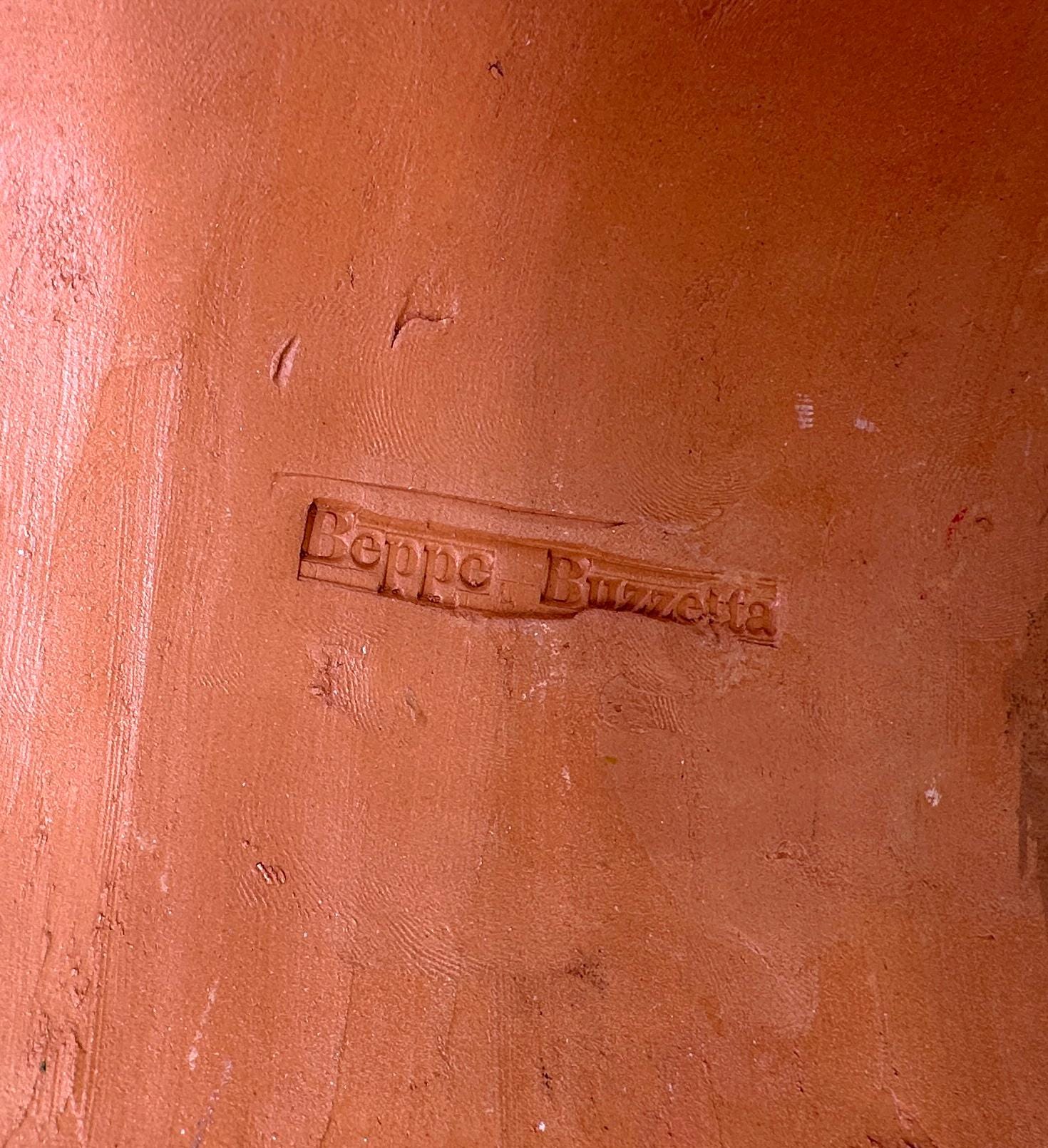 Vintage Beppe Buzzetta Clay Wall Tiles: Italian High Relief Art - Etsy
