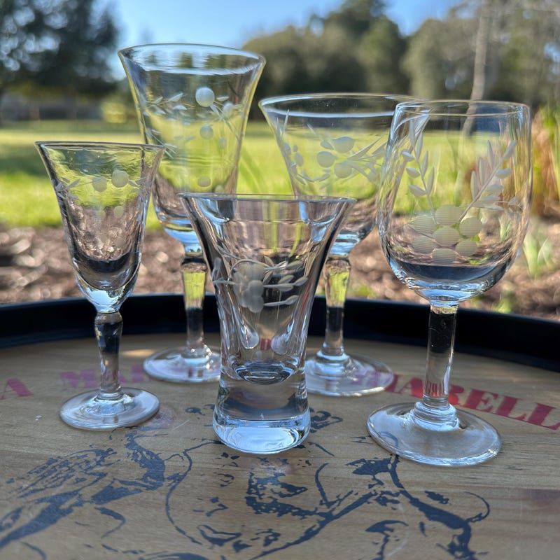 Antique Shot Glasses - Etsy