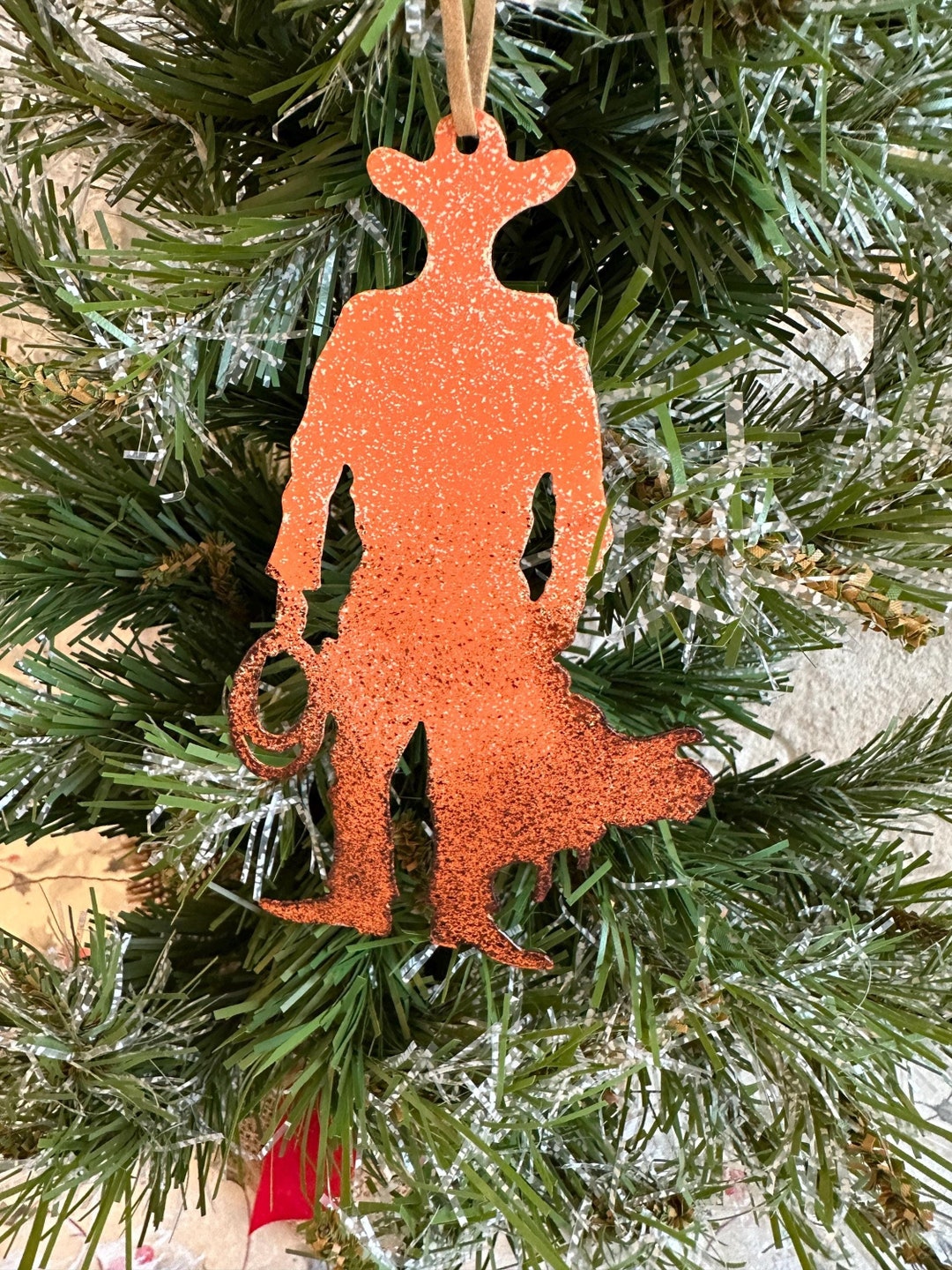 Cowboy Laser Cut Ornament Wall Hanging/silhouette Cowboy With Lasso ...