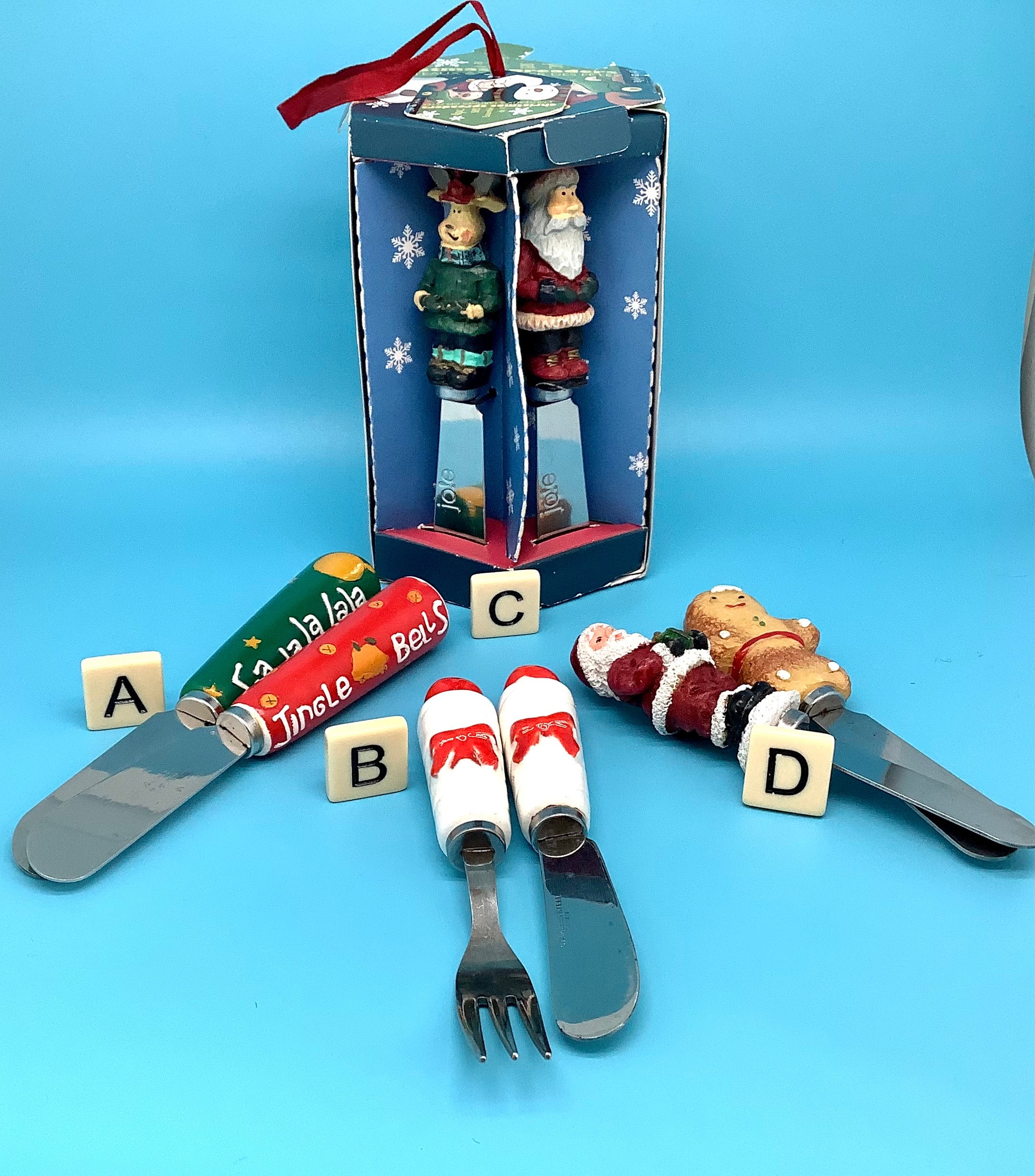 Santa Knife Spreader - Etsy