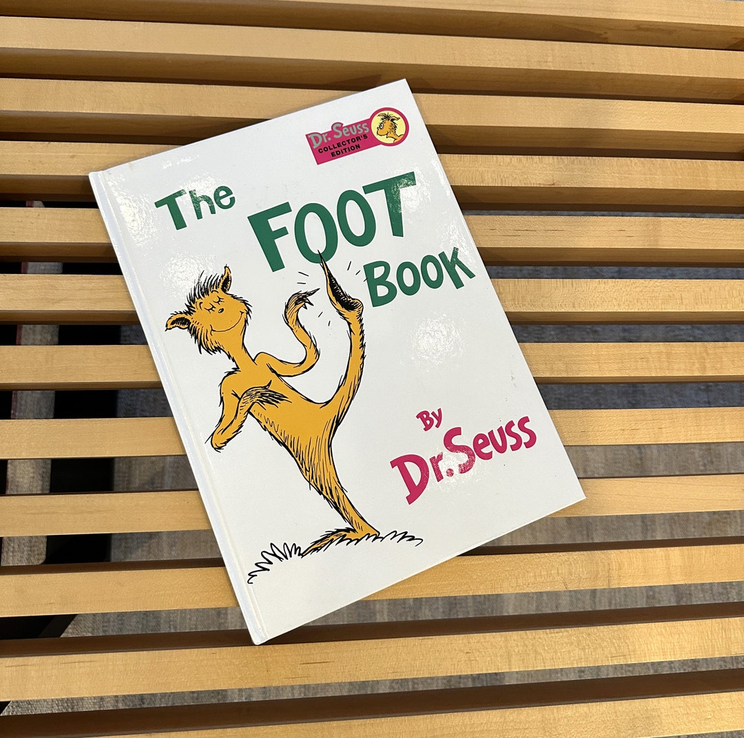 The Foot Book by Dr. Seuss/funny Illustrated Pictures About Feet/1996 ...