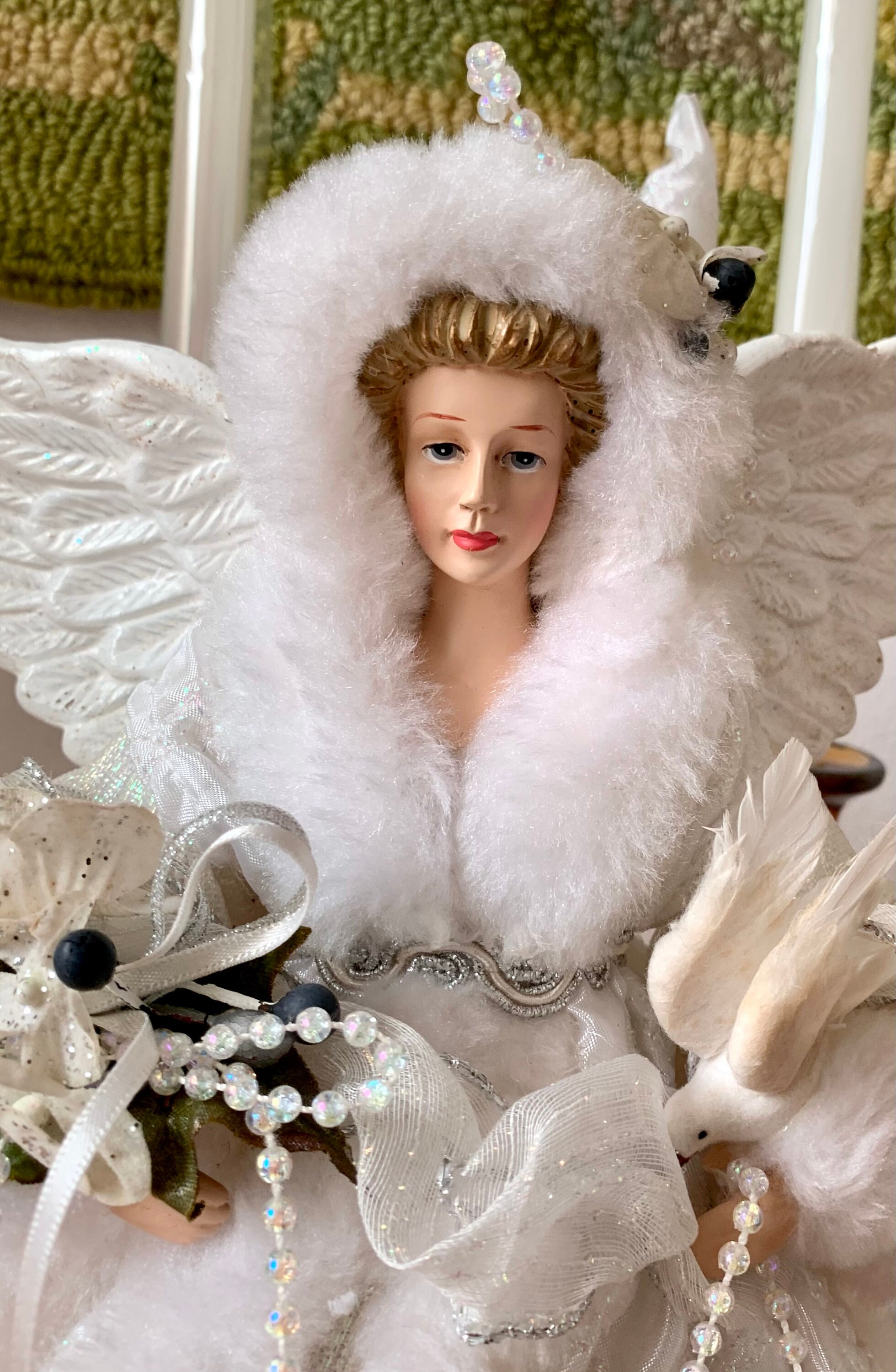 Choice: Vintage Large White Angel Statues/roaring 20's Art - Etsy