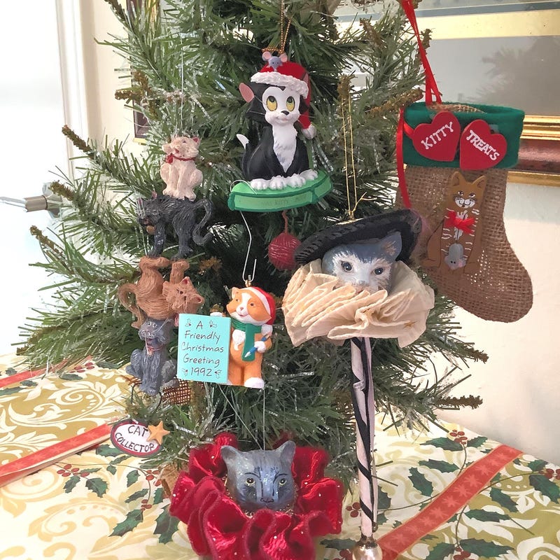 Cat Hallmark Ornaments - Etsy