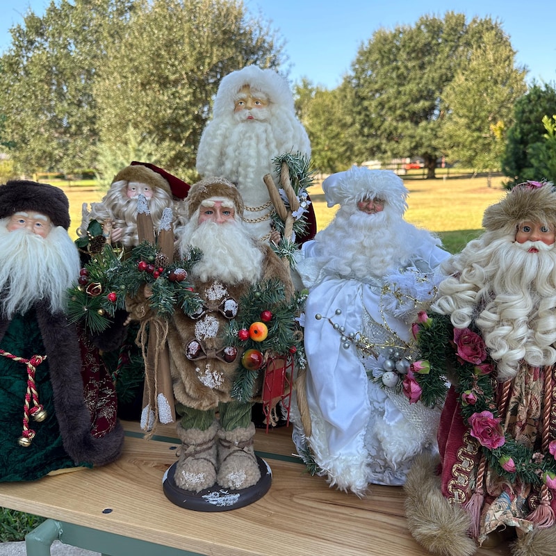 Vintage Santa Dolls - Etsy