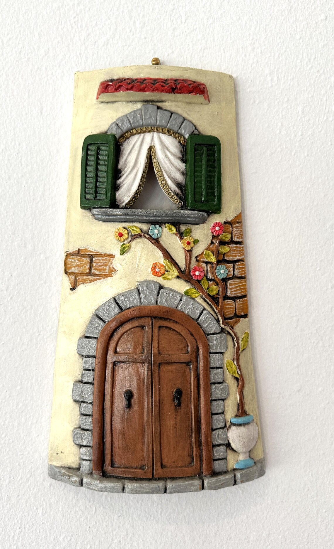 Vintage Beppe Buzzetta Clay Wall Tiles: Italian High Relief Art - Etsy