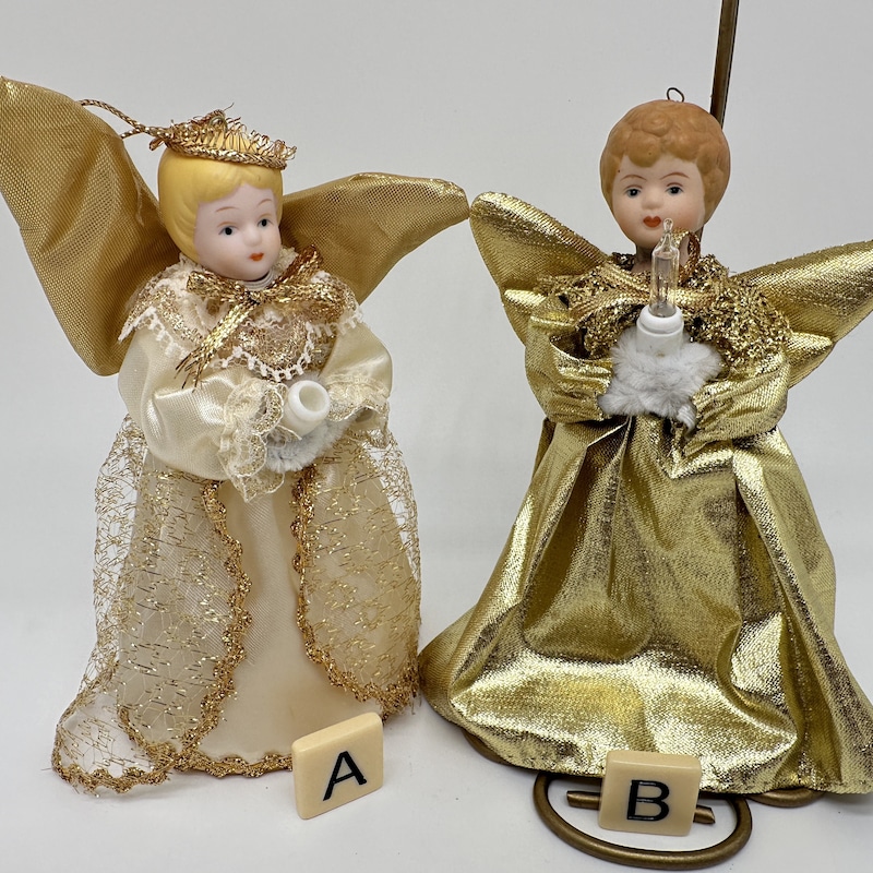 Vintage Angel Tree Topper - Etsy