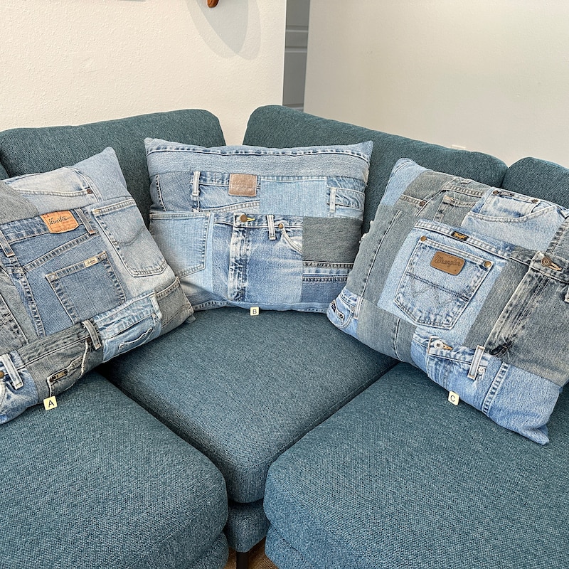 Jean Pillow - Etsy