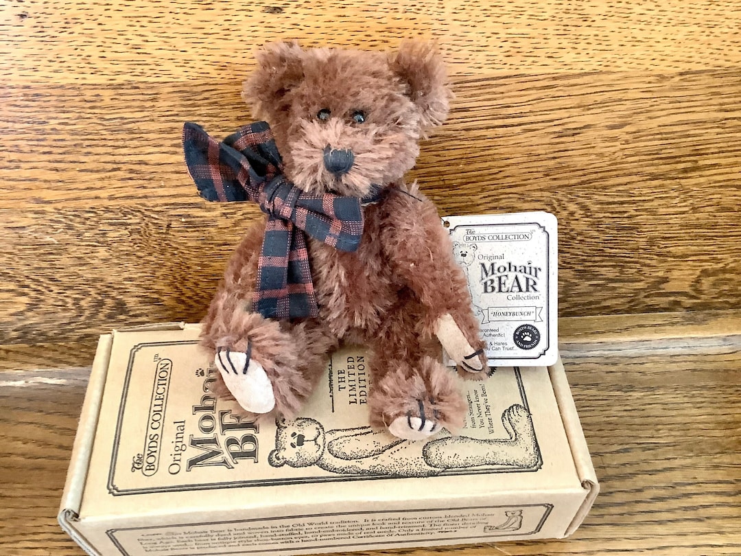 The Boyds Collection/mohair Bear Collection Limited Edition Series ...
