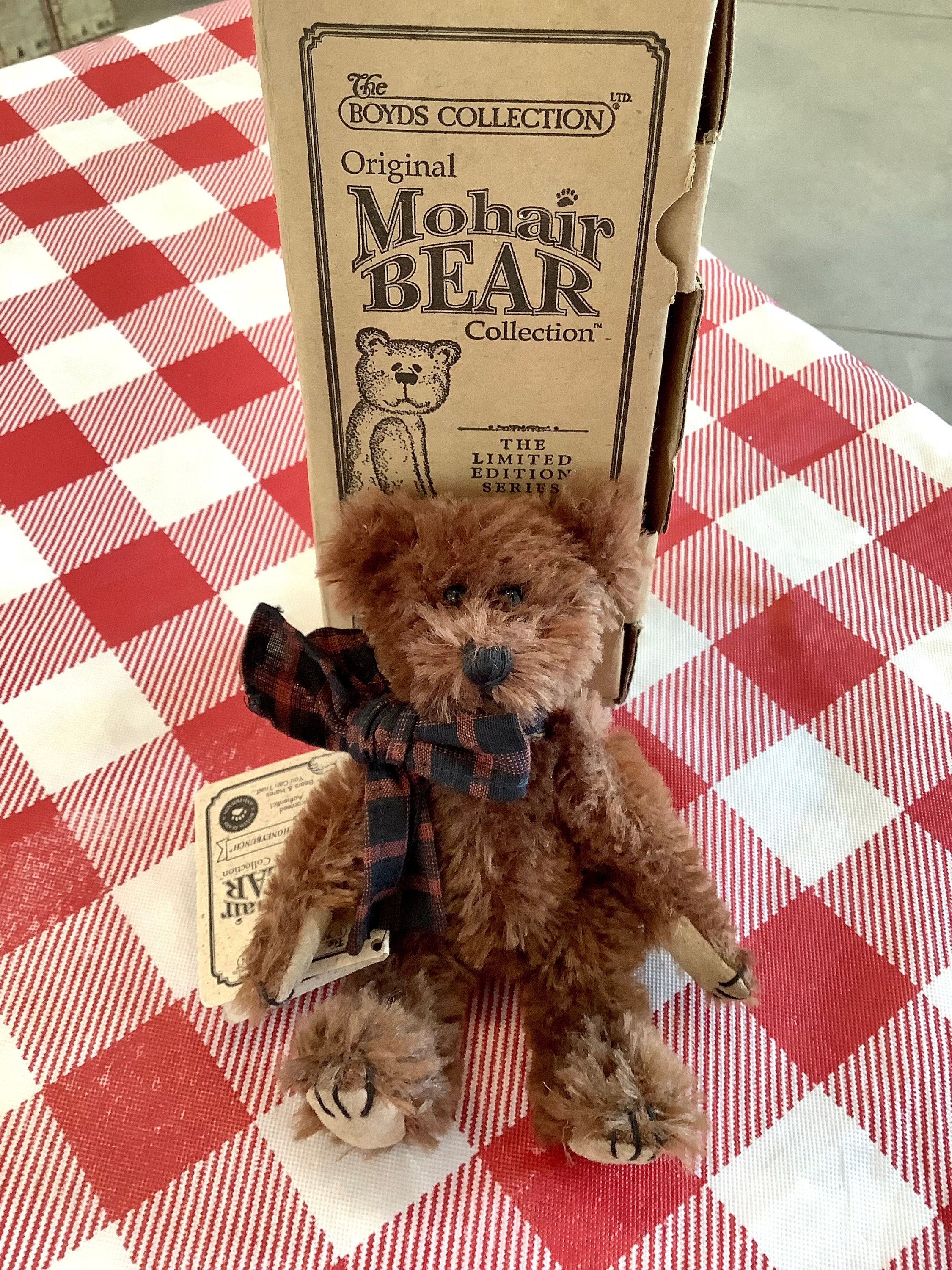 The Boyds Collection/mohair Bear Collection Limited Edition - Etsy