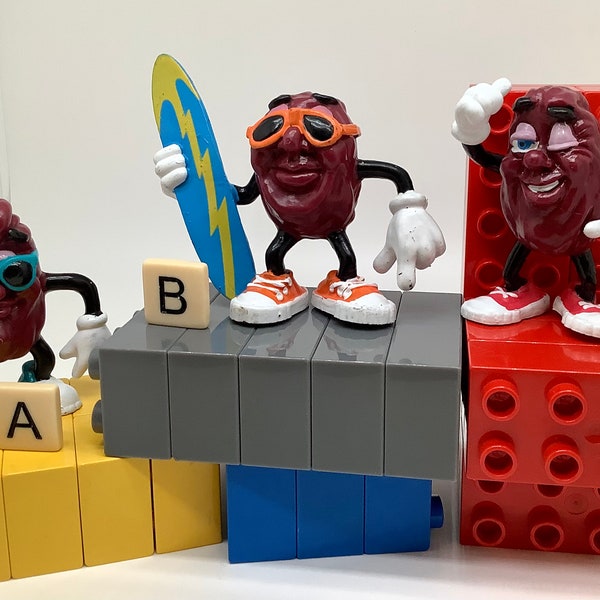 Raisin Men Figurines - Etsy