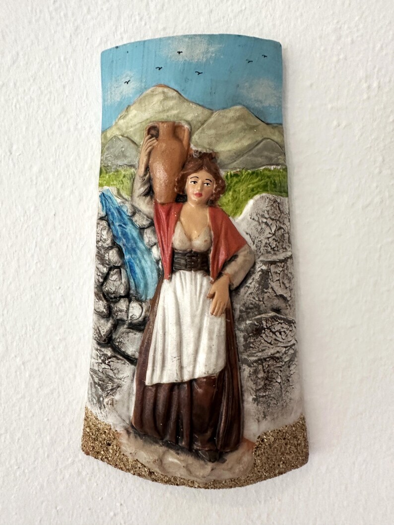 Vintage Beppe Buzzetta Clay Wall Tiles: Italian High Relief Art - Etsy