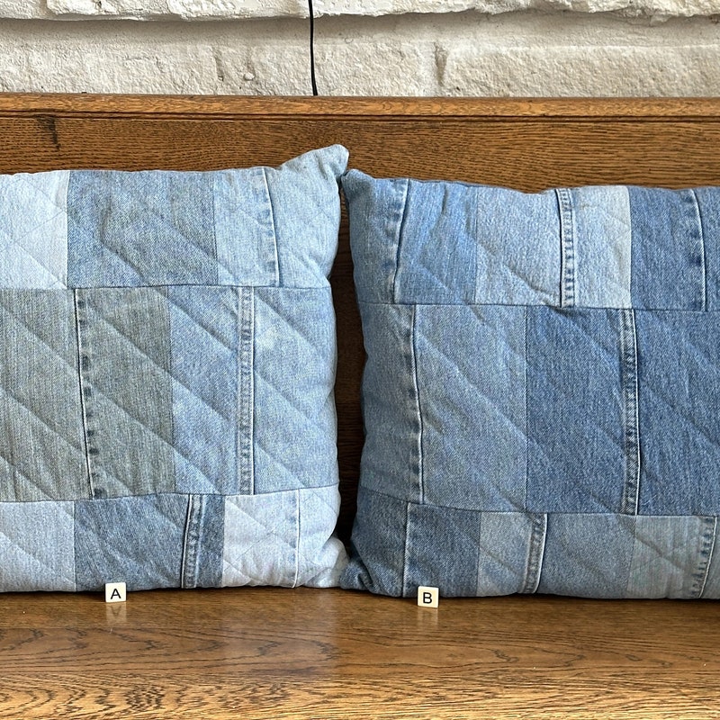 Jean Pillow - Etsy