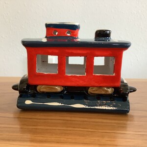 Vintage 1982 Mann Train Set/4-piece, Light-up Christmas Village Train ...