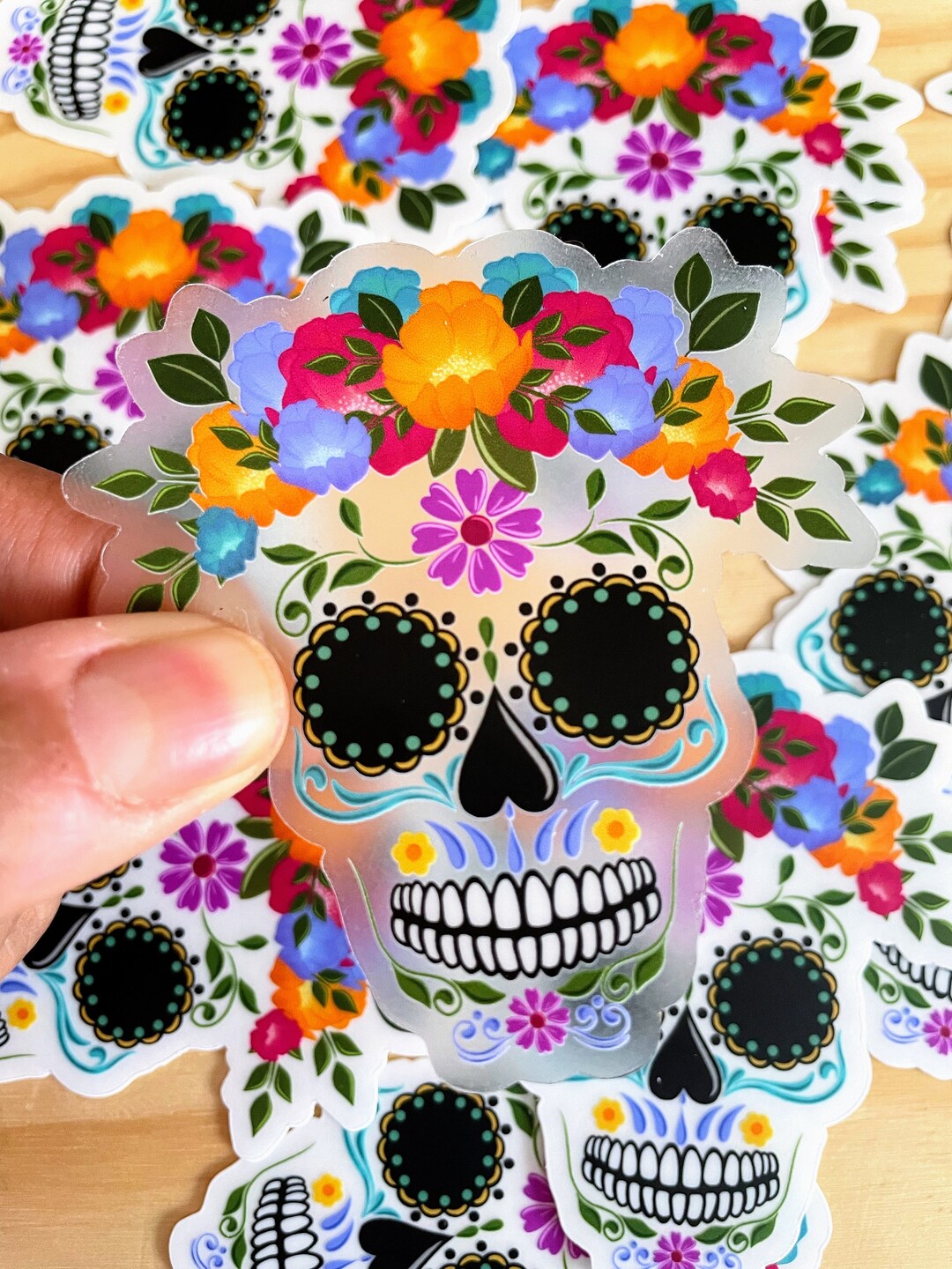 Dia De Los Muertos Sticker - Etsy
