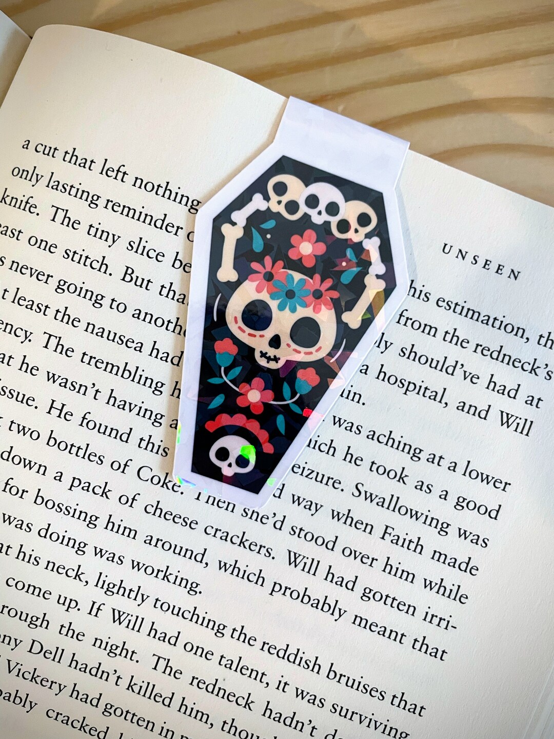 Día De Los Muertos Bookmark - Etsy