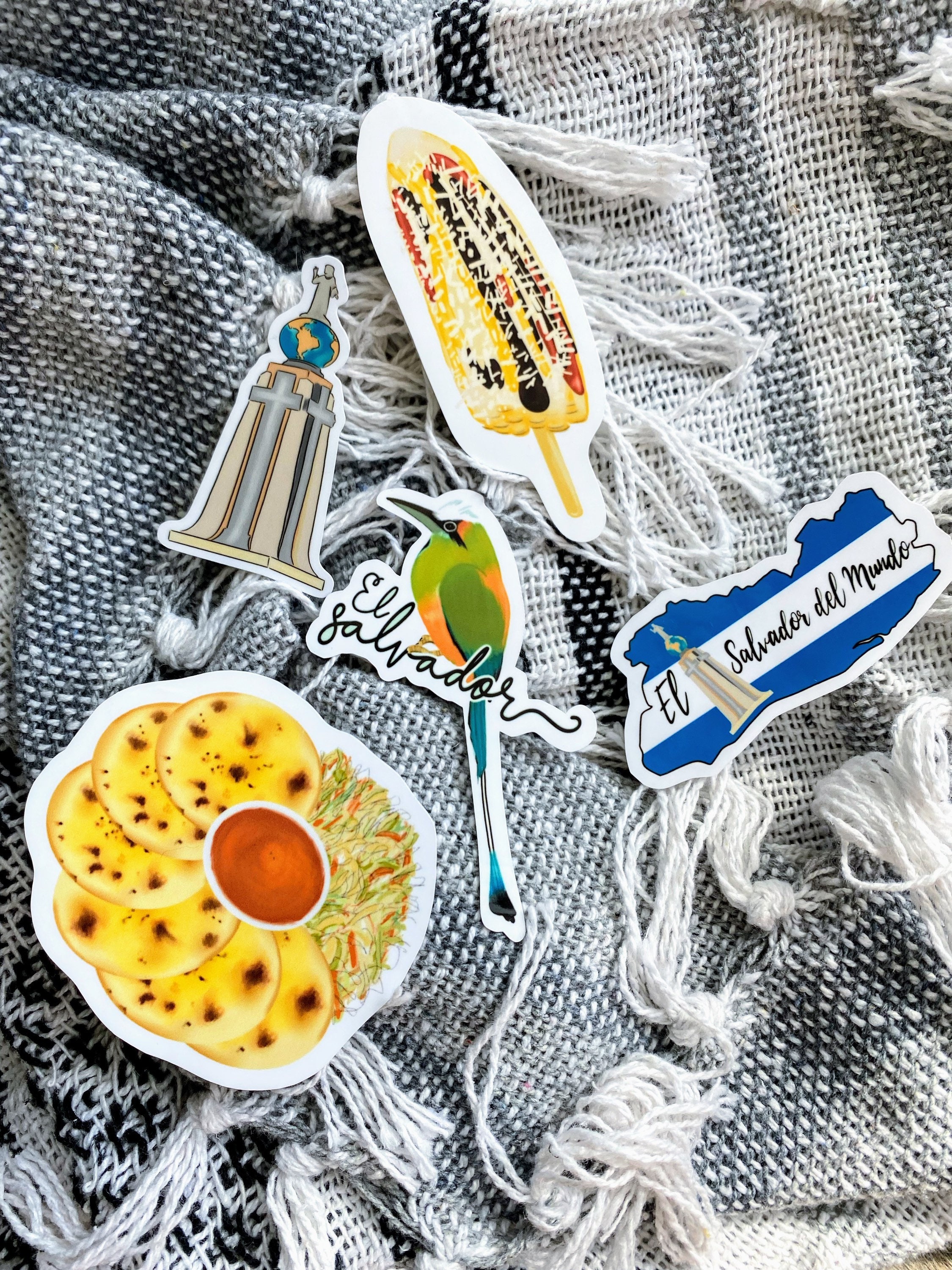El Salvador Stickers - Etsy