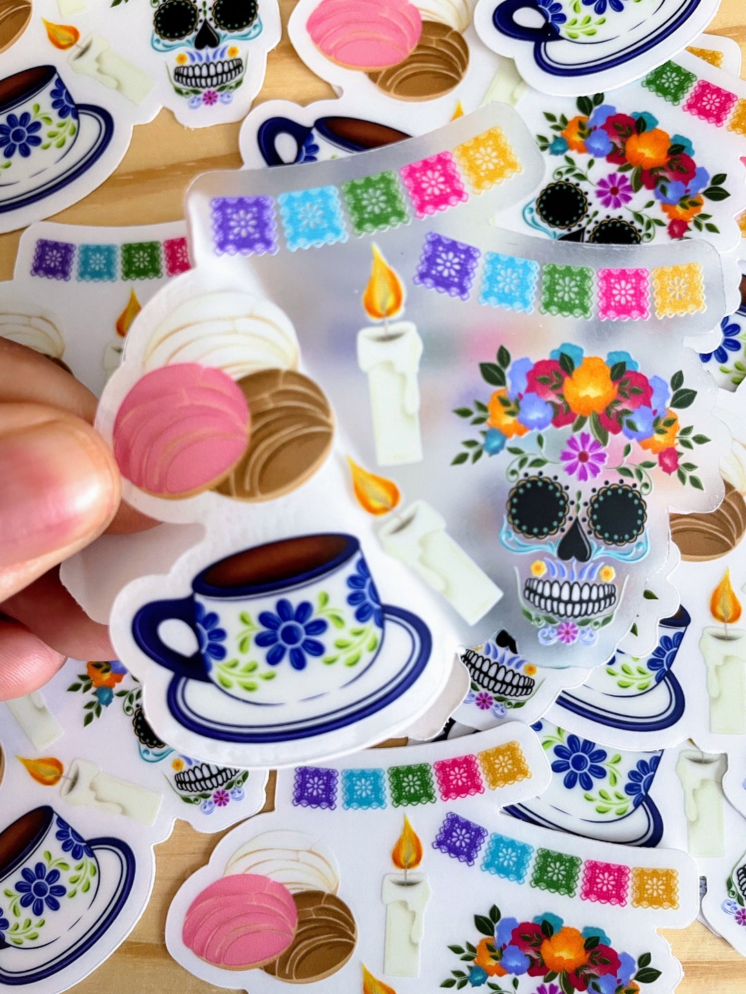 Dia De Los Muertos Sticker - Etsy