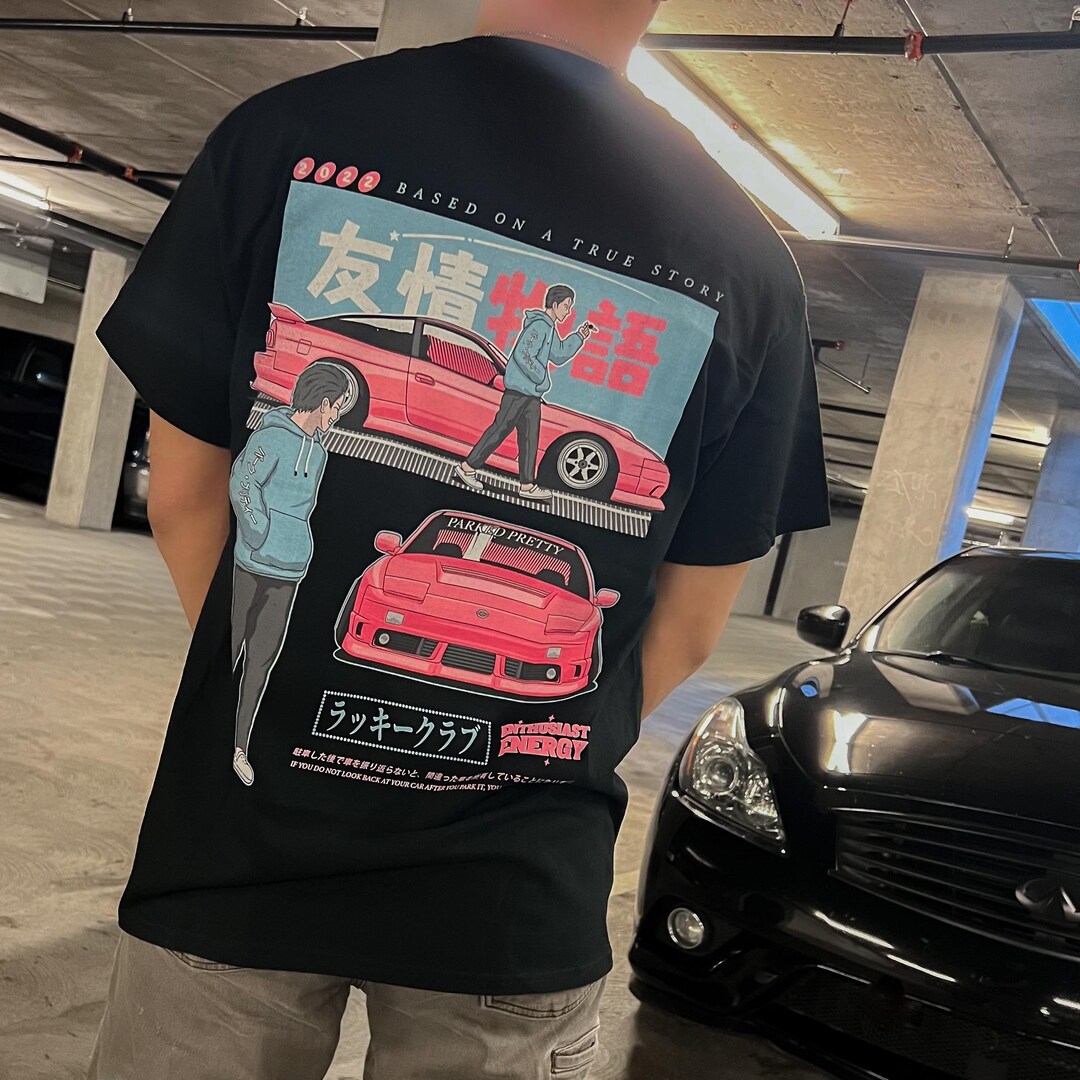 180SX T-shirt - JDM Apparel - Nissan S13 S14 240sx - Car Automotive ...