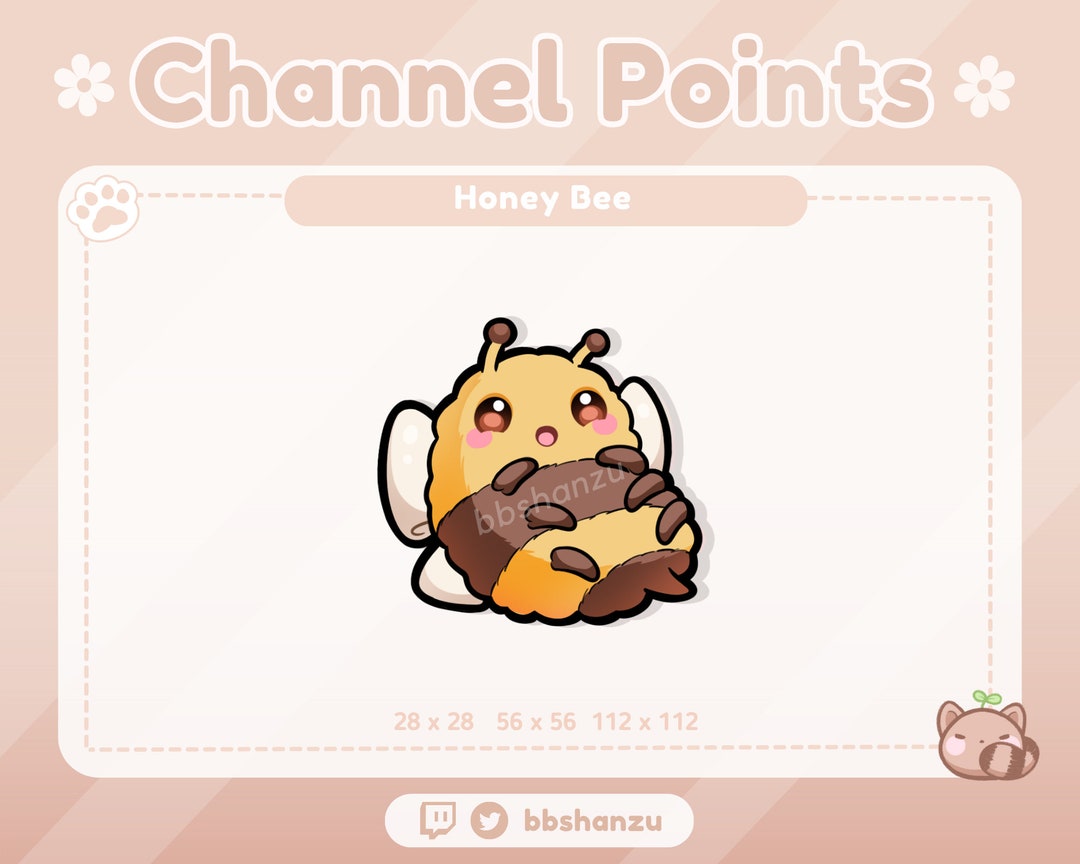 Honey Bee Twitch Channel Points | Twitch Discord Icon | Twitch Graphics ...