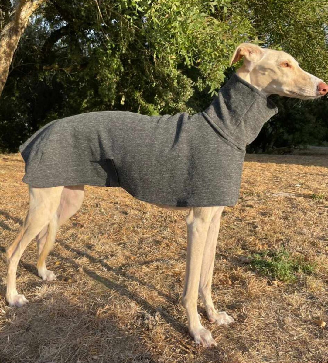 Dog Coat, Dog Snood Coat With Adjustable Clip Strap, Winter Cotton Coat ...