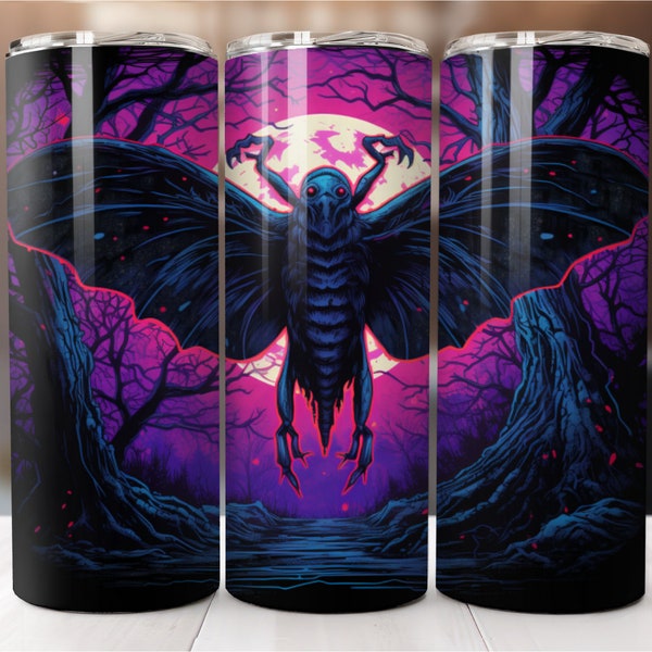 Mothman Tumbler Png - Etsy