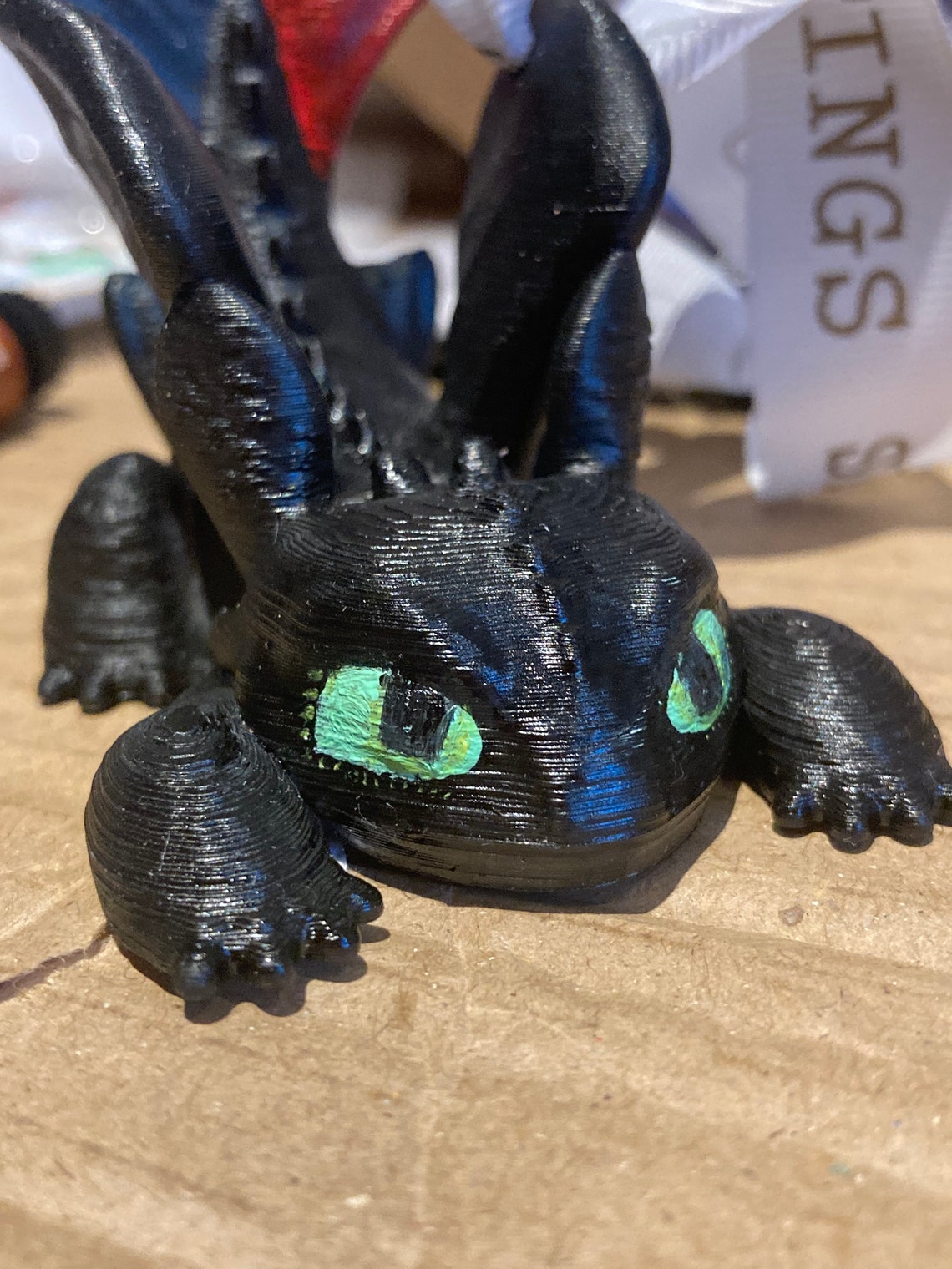 Toothless Figurine | Etsy