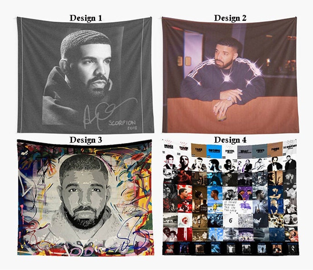 Drake Wall Tapestry - Etsy