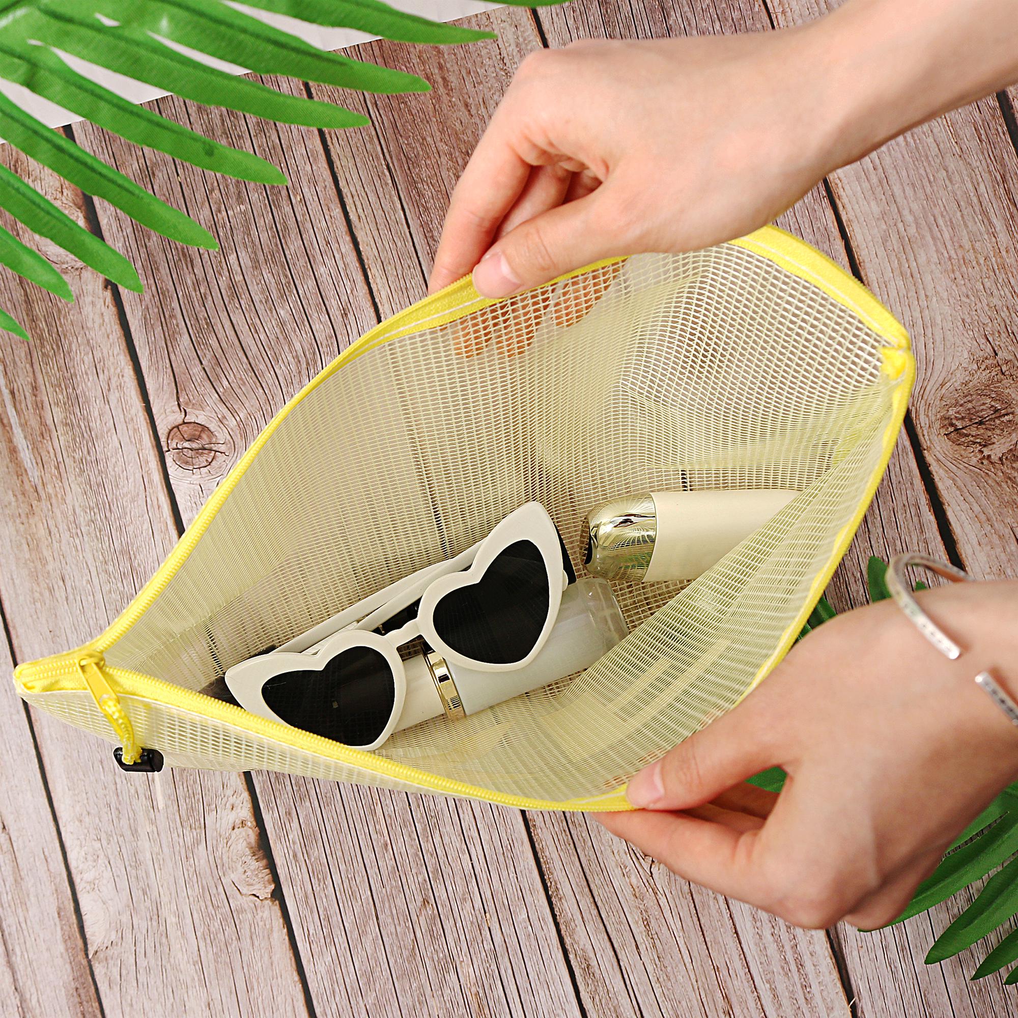 Shadow Monogram Pool Bag,personalized Bridesmaid Beach Pouch,custom ...