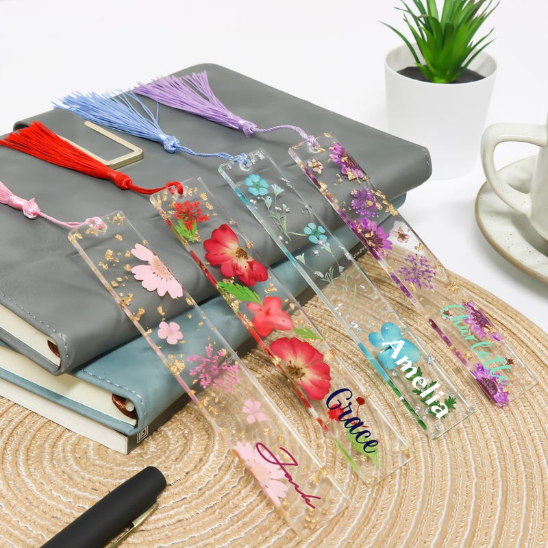 Resin Book Marks - Etsy