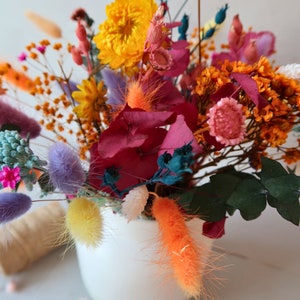 Trockenblumenstrauß FRIEDA groß, ca. 40cm - Etsy.de