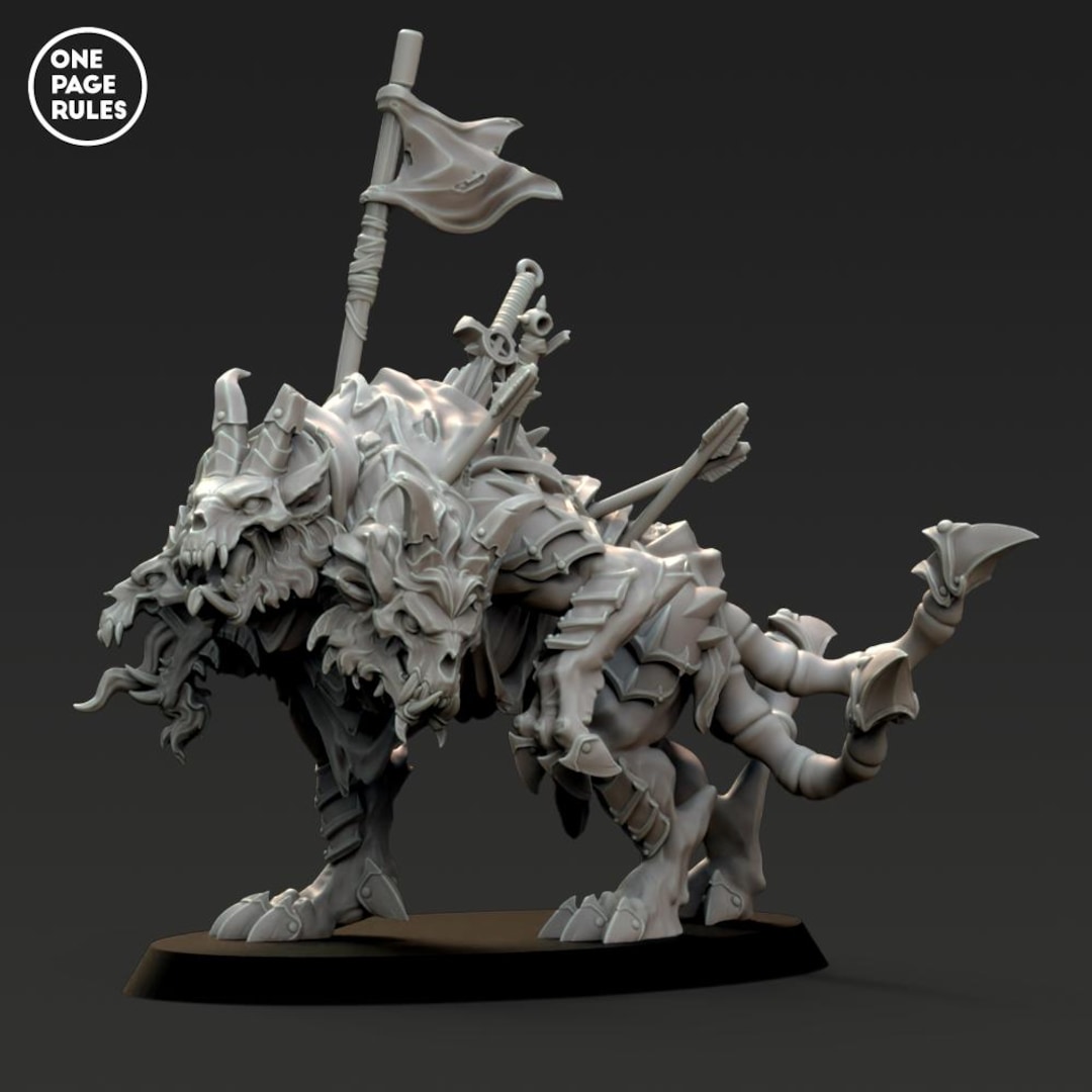 Cleaverfang - War Daemons - the Last Tear Hero (1 Model) - Etsy