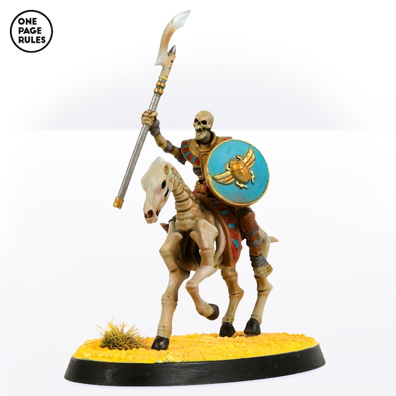 Skeleton Horsemen (lance) - Mummified Undead (3 Models) - Etsy