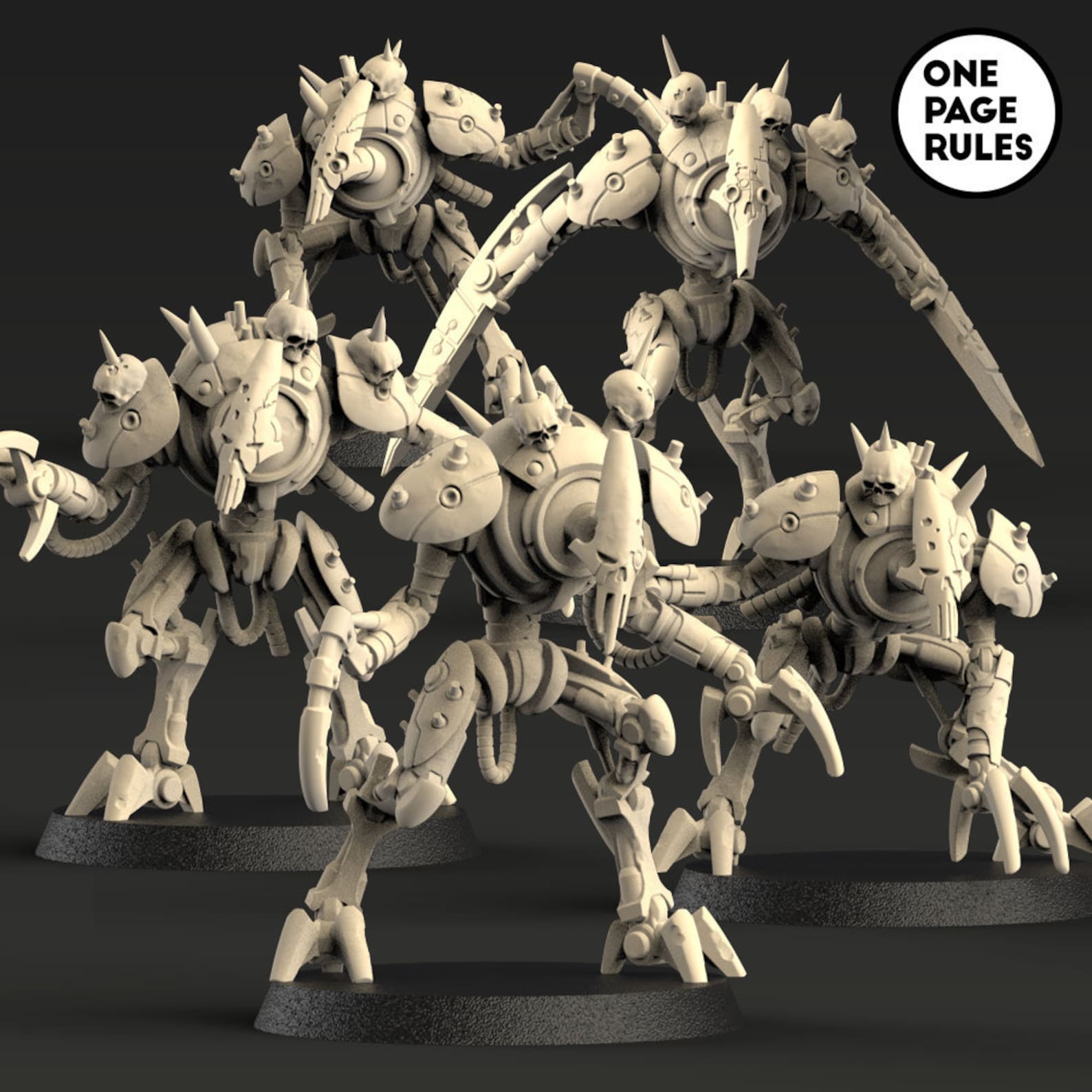 Robot Flesh-Eaters 5 Models | Etsy