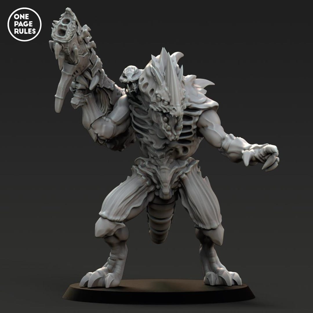 Prime Warrior (acid Launcher) - Alien Hives (1 Model) - Etsy