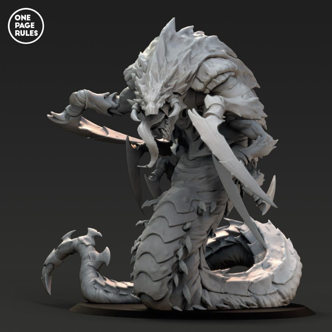 Burrower (razor Claws) - Alien Hives (1 Model) - Etsy