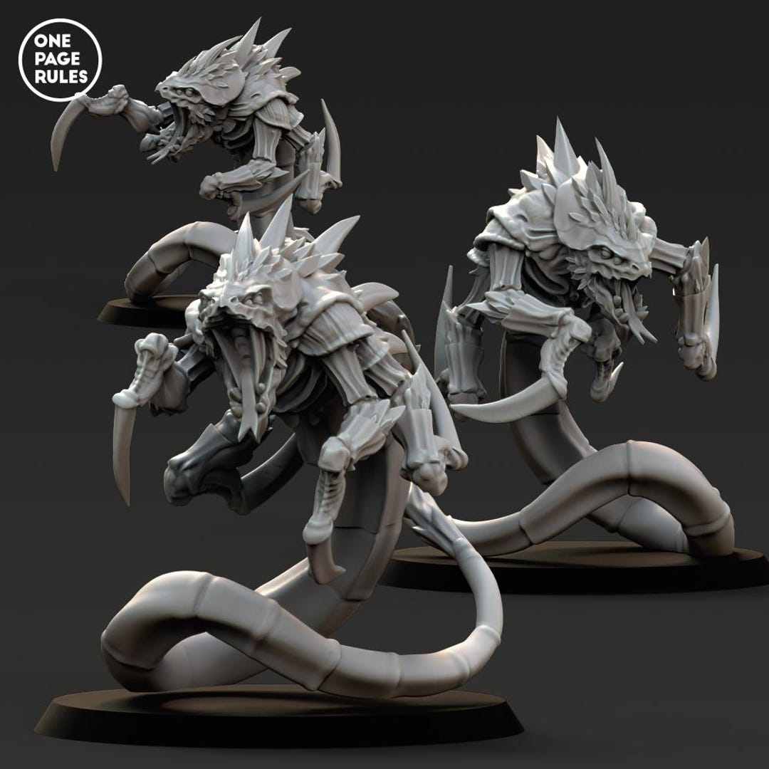 Ravenous Beasts (razor Blades) - Alien Hives (3 Models) - Etsy