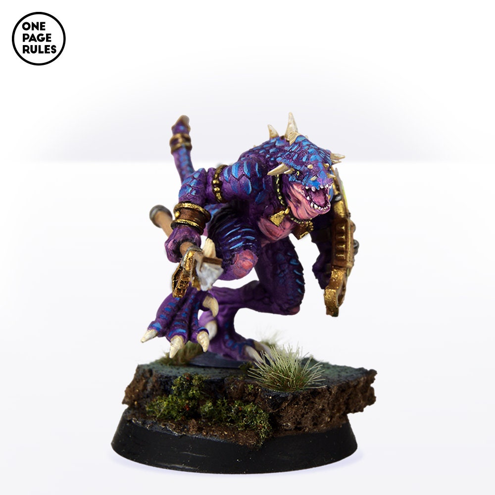 Saurian Warriors (spear) - Saurians (5 Models) - Etsy