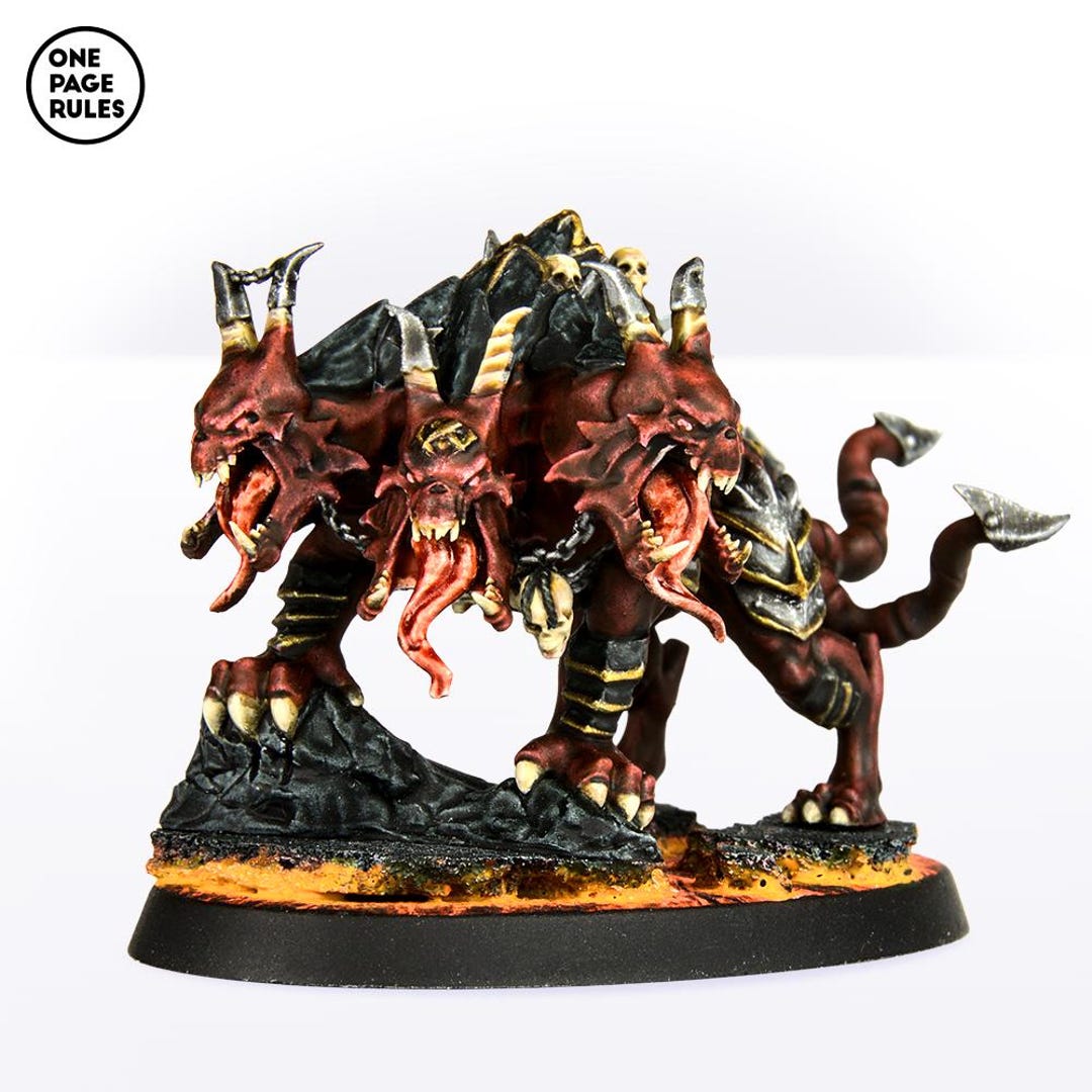 Tri-hound Champion - War Daemons (1 Model) - Etsy
