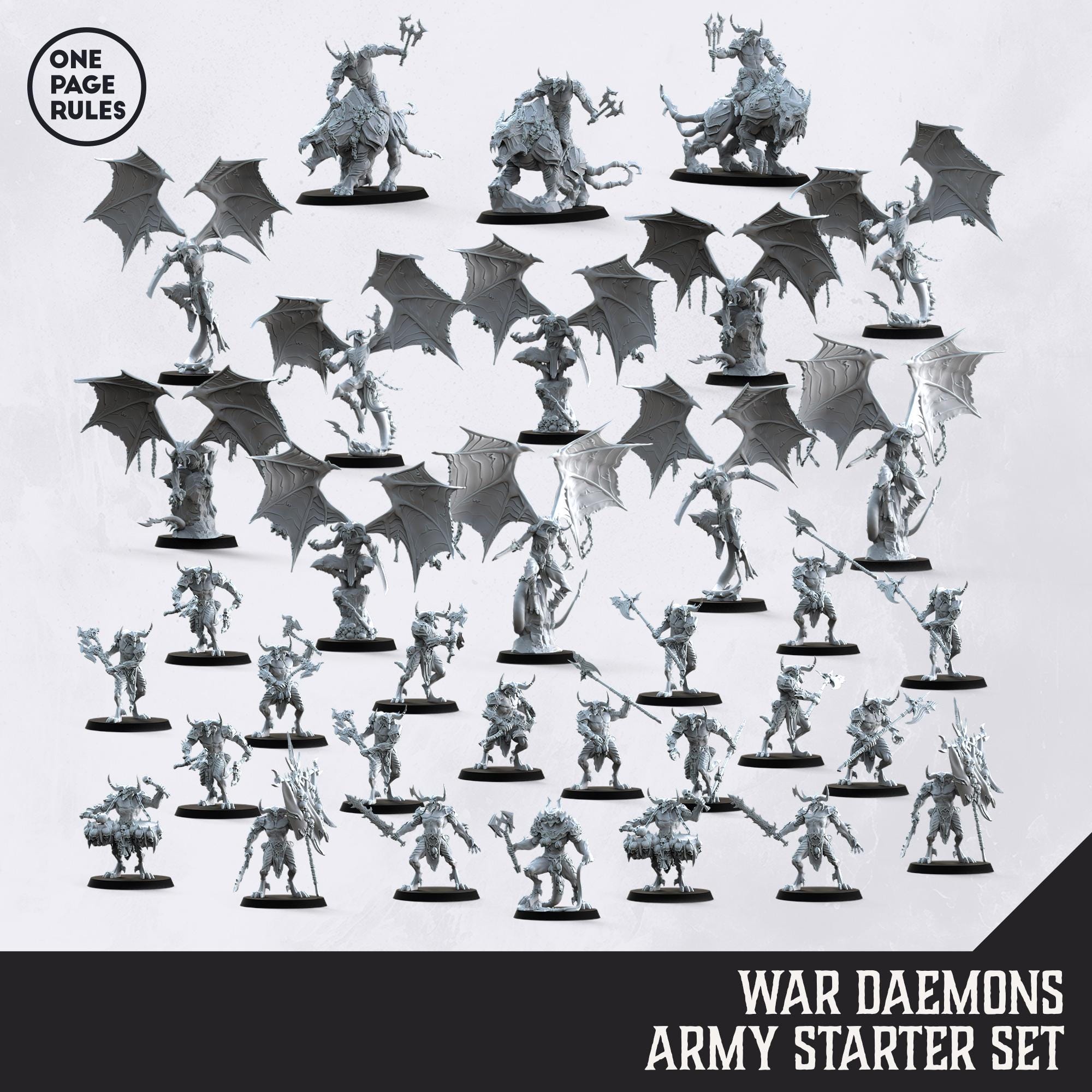 War Daemons Army Starter (34 Models) - Etsy
