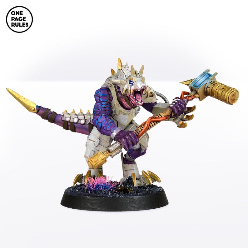 Saurian Guardians (hammer) - Saurian Starhost (5 Models) - Etsy