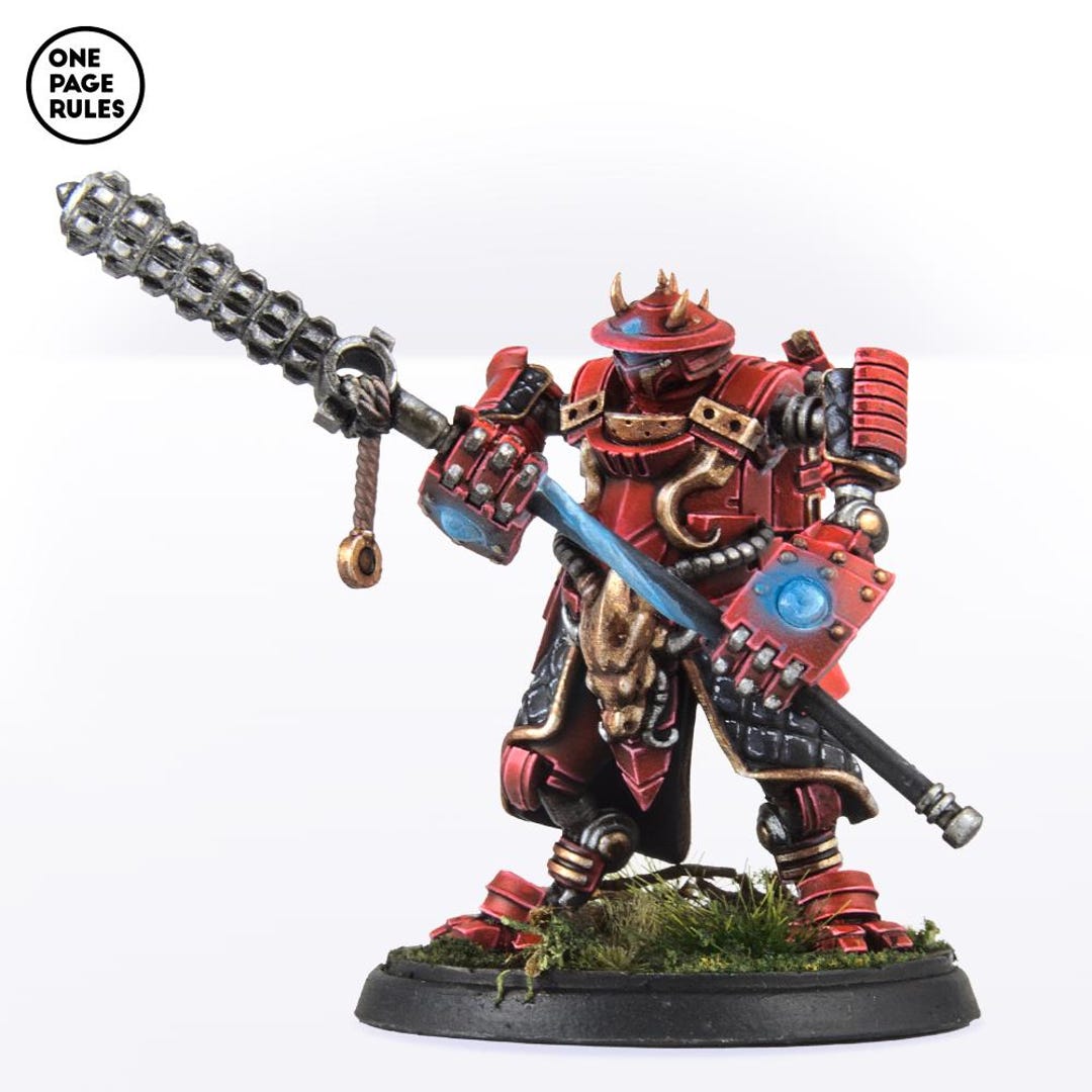 ONI Captain (great Mace) - Eternal Dynasty (1 Model) - Etsy