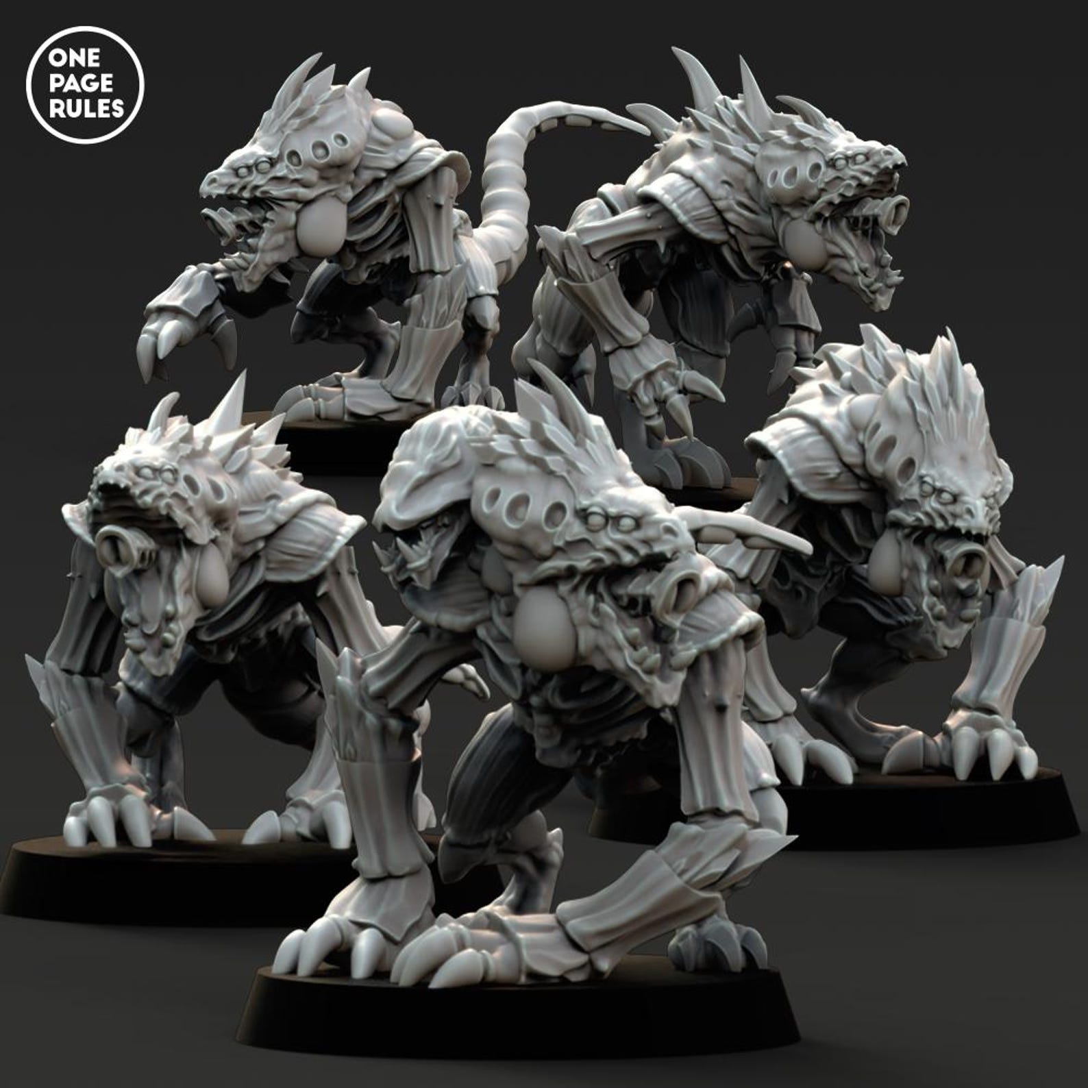 Shooter Grunts - Alien Hives (5 Models) - Etsy